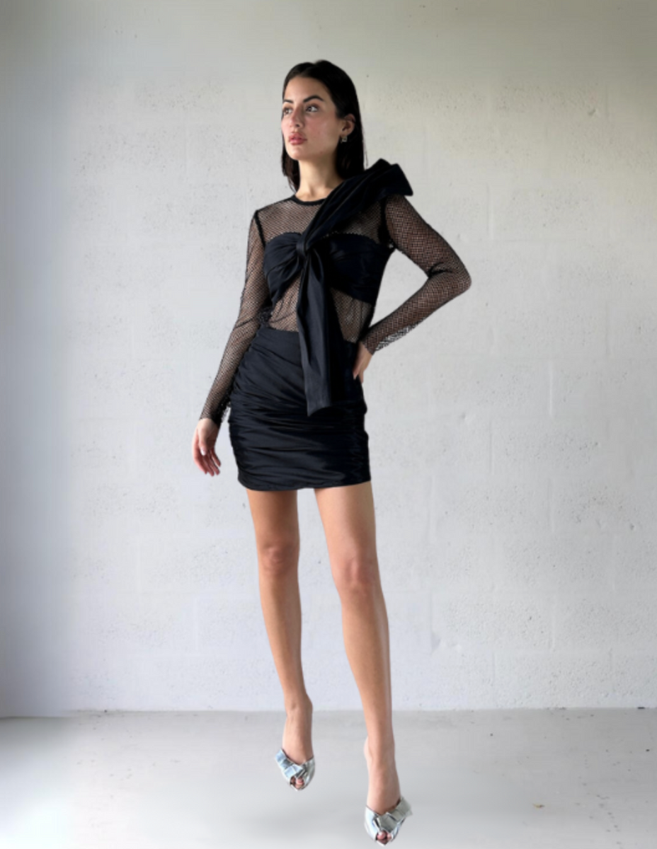 Lana Mini Skirt - Black – Theme Dresser